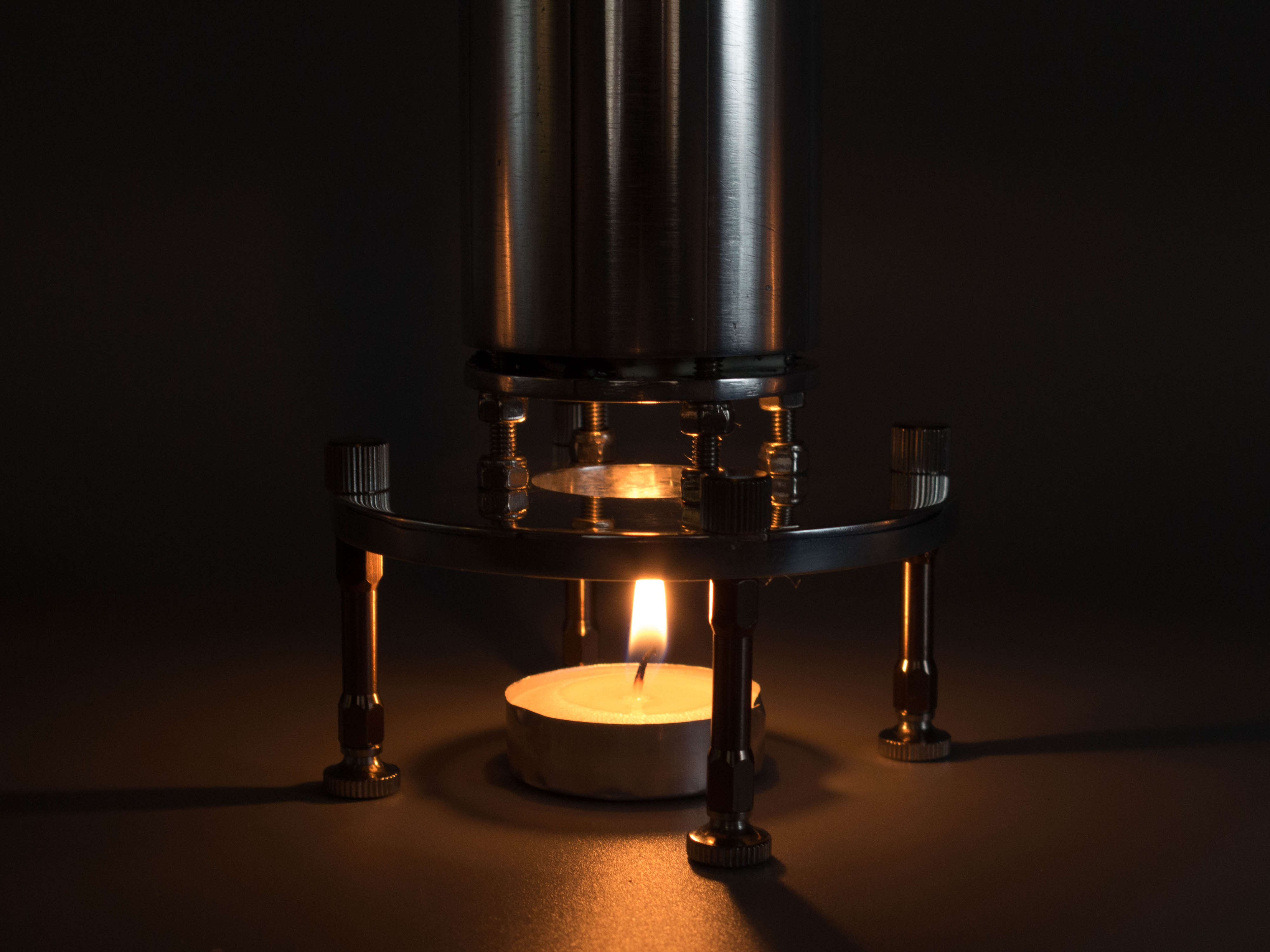 Thermoelectric Generator Powered By A Candle Youtube