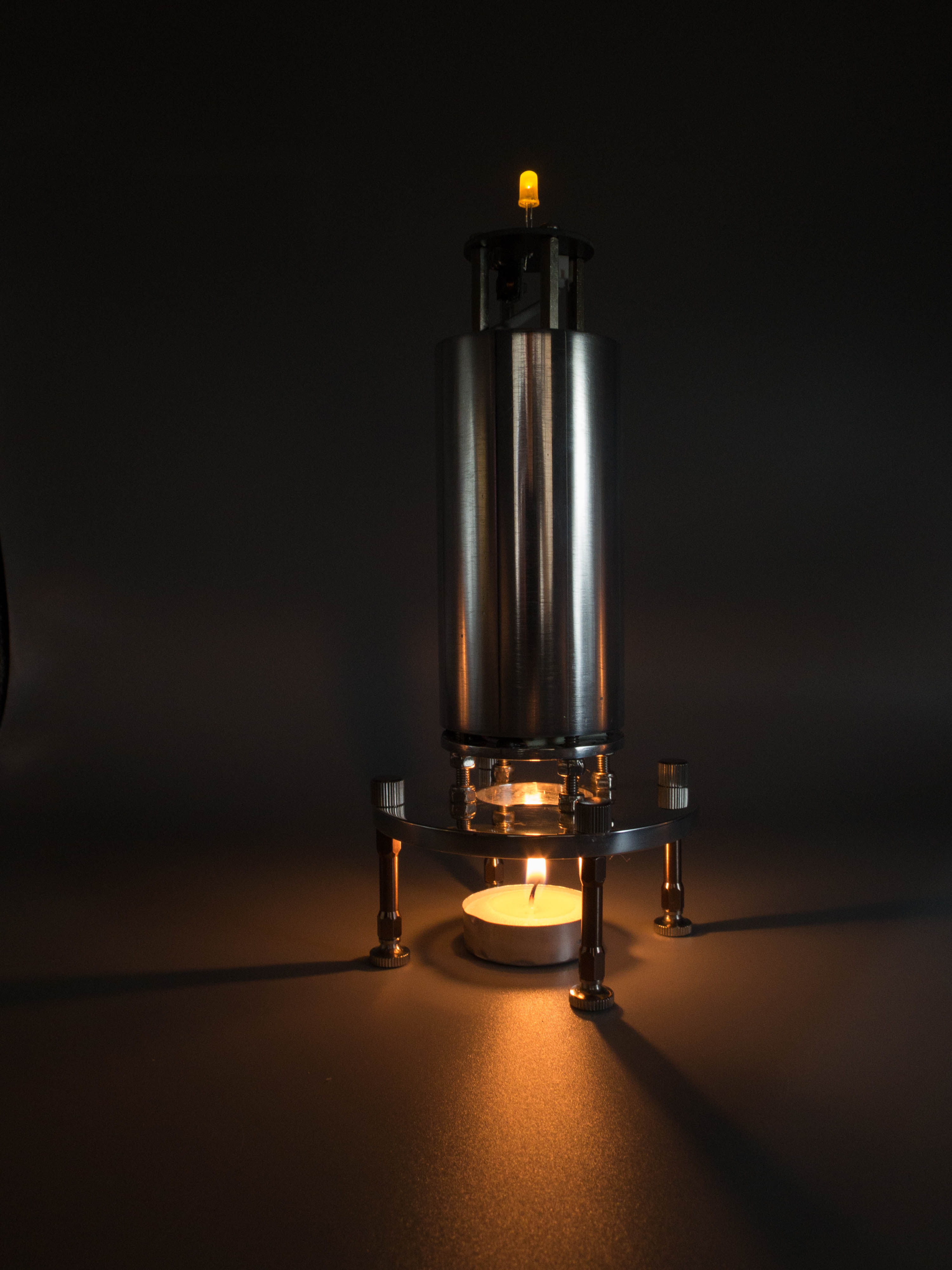 Thermoelectric Generator Powered By A Candle Youtube